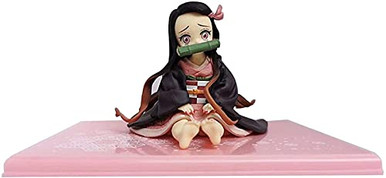 binairui Demon Slayer Figure nezuko Anime Figures Ornament Action ...