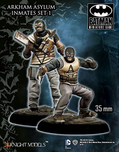 BATMAN MINIATURE GAME ARKHAM ASYLUM INMATES SET 1 - Warehousesoverstock