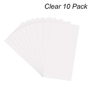 10 Pack 6 Mil CLEAR Mylar Stencil Sheets, 12" x 24" Blank Stencils ...