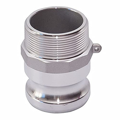 Quafwia 2 pcs Aluminum 2 inch cam Lock Fittings Type F Cam and Groove ...