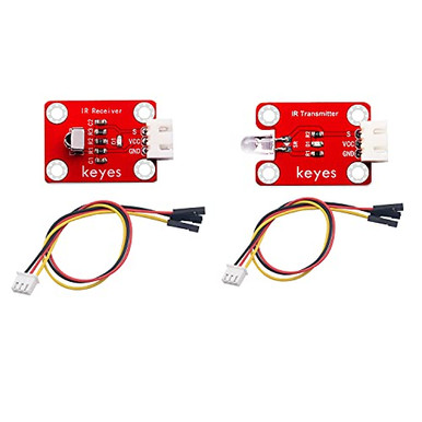 IR Receiver Sensor and IR Transmitter Sensor Kit with Anti-Reverse ...