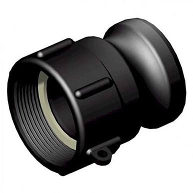IBC Tote Valve Adapters NPT 2" Female NPT x Male Camlock Polypropylene ...