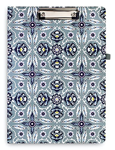 Vera Bradley Gray Clipboard Folio with Refillable Lined Notepad ...