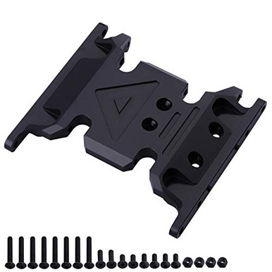 Hobbypark Aluminum Center Transmission Skid Plate Mount for Axial SCX10 ...