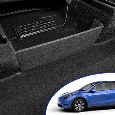 powoq Fit Tesla Model Y Rear Center Console Storage Organizer Divider ...
