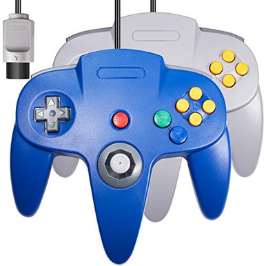 [New Joystick- 2 Pack Classic 64 Controller, iNNEXT Game pad Joystick ...