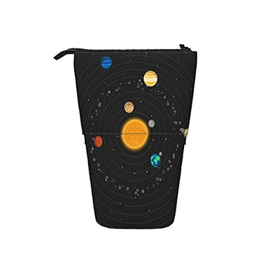 OcuteO Solar System Of Space With Stars, Sun And Planets With Orbits ...
