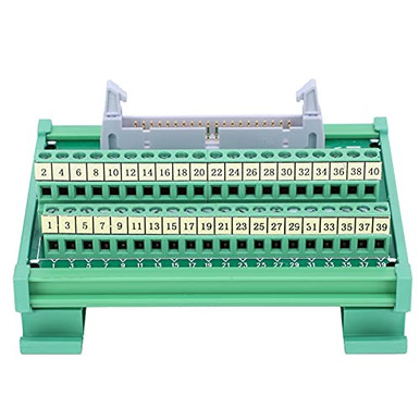 IDC40P-CK Header Breakout Board Terminal Block Stable 40Pin Screw-Free ...
