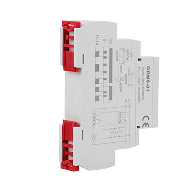 Impulse Relay Latching Relay LED Display Stable Performance Din Rail ...