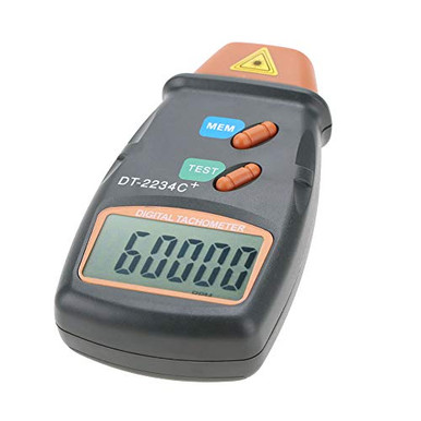 Tachometer, Tach Meter, Measuring Range from 2.5Rpm to 99999 RPM ...