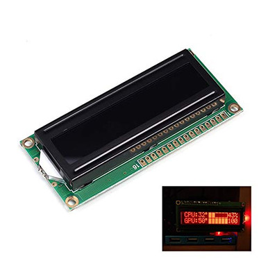 is 5V 1602A Screen LCD 16x2 Red Character Dot LCD Matrix 1602 Red LCD ...