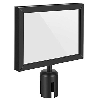 Flexzion Stanchion Sign Holder Retractable Stanchions Topper 2.36" Dia ...