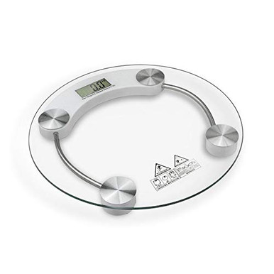 Digital Body Weight Scale,180Kg/396 lbs Slim Scale, Bathroom Scale with ...