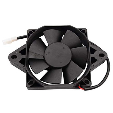 WOOSTAR 12V DC Radiator Square Cooling Fan Replacement for 4 Stroke ...