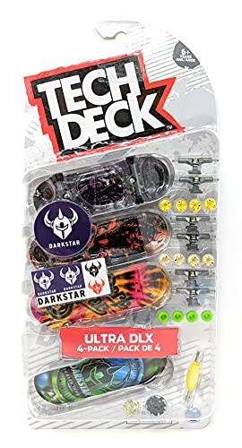 Tech Deck Darkstar Skateboards 2021 Ultra DLX 4-Pack of Inception ...