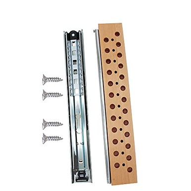 Router Bit Storage Tray, 37 Hole Drill Organizer, Full-extension Drawer ...