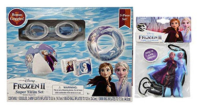 Disney Frozen Inflatable Pool Toys for Kids -5 in 1- with Light Up ...