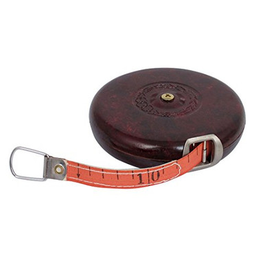 IIVVERR Burgundy Round Retractable Metric Ruler Range Measuring Measure ...