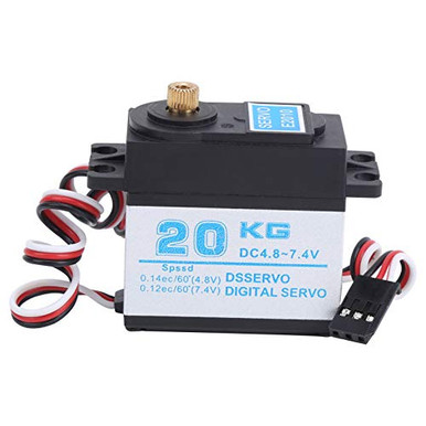 Metal Gear Servo, Strong Metal Gears Stable Performance Digital Servo ...