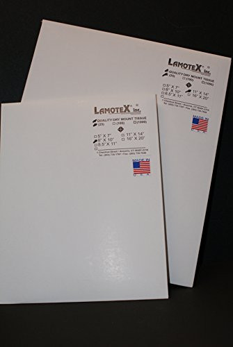 Lamotex MasterMount Dry Mount Tissue 8" x 10" -25 sheets ...