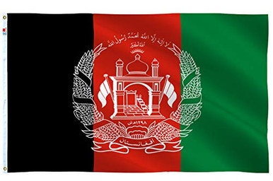 rhungift Afghanistan Flag 3x5 Ft Outdoor Large, Moderate-Outdoor Both ...