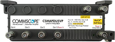 Commscope CSMAPDU5VPI 5-Port MoCA HomeConnect Passive VoIP Amplifier ...