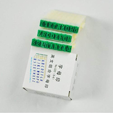 Clips Letters Detachable 26 English Alphabet Stamp Set ...