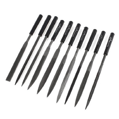 uxcell Sculpting Carving Woodworking Rasp Riffler Needle File Set 10 ...