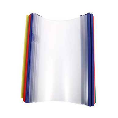 NUOBESTY Clear Report Covers A4 Size Sliding Bar File Folder ...