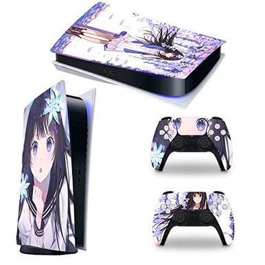 Hyouka Anime PS5 Console and DualShock 5 Controller Skin Set by BIPIN ...