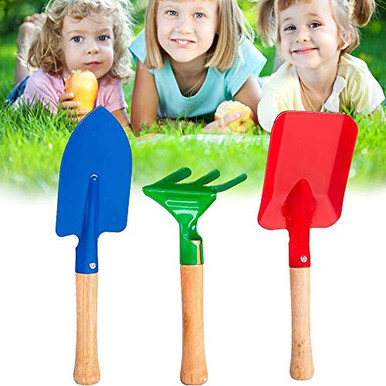 Kids Gardening Tools Set Garden Trowel Garden Shovel Made of Metal with ...