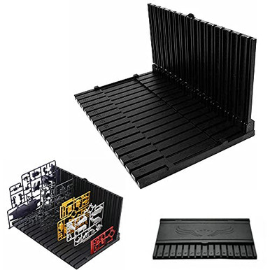HUBEST Model Pieces Shelves Plastic Rack Organizer for Gundam Hobby ...