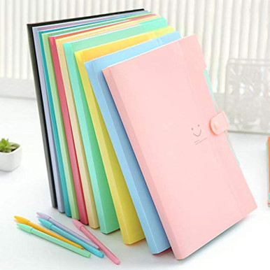 WOLDce New Multi-Layer A4 Filing Products Information Papers Buckle 10 ...