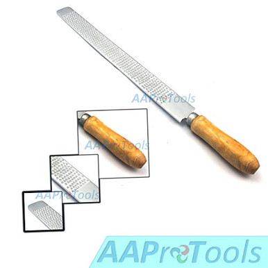 AAProTools Horse Hoof Rasp and File 14" Tanged with Polished Wooden ...