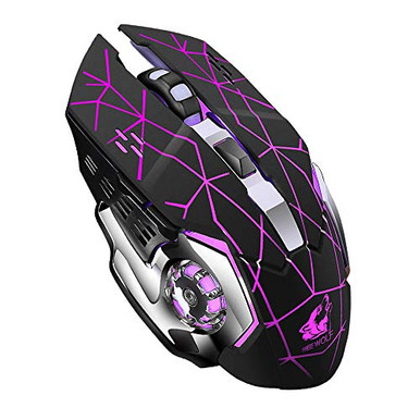 Rechargeable X8 Wireless Silent LED Backlit USB Optical Ergonomic ...