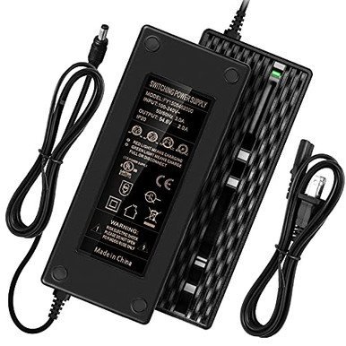 FS FUSHIELD 54.6V 2A Ebike Battery Charger, Power Adapter with DC5.5mm ...