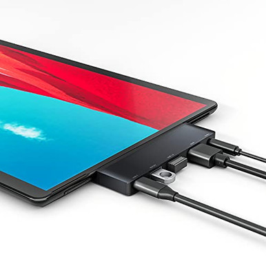 Surface Pro X USB C Hub Docking Station SANXI 5-in-1 Surface Pro X ...