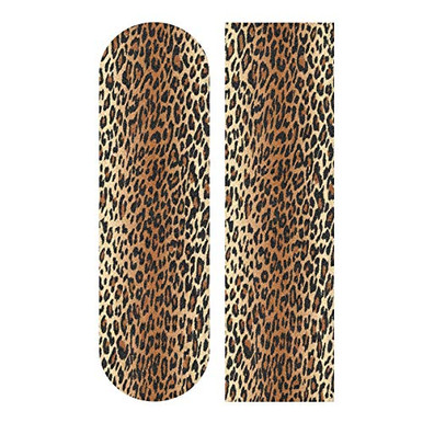 Ladninag 33 x 9 inch Skateboard Grip Tape Sheet Sexy Leopard Print ...