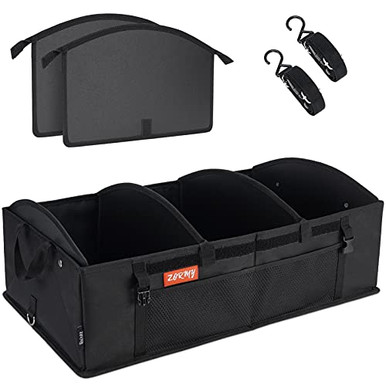 Trunk Organizer for SUV Car, Truck, Auto, Minivan - 3 Adjustable ...