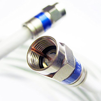 PHAT SATELLITE INTL | 6ft Indoor Outdoor RG-6 Coaxial Cable TRI SHIELD ...