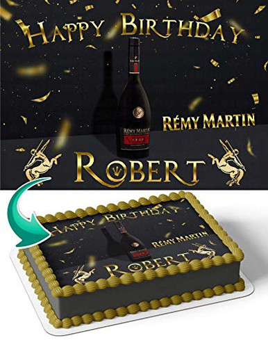 Cakecery Remy Martin VSOP Edible Cake Image Topper Personalized ...