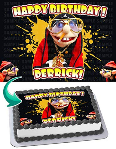 Jeffy SML the Rapper Edible Image Cake Topper Party Personalized 1/4 ...
