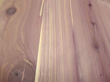 Cedar Aromatic Plank Wood Veneer Sheet 8" x 10" with Paper Backer 1/40 ...