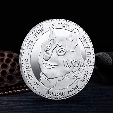 Funny Dog Coin Plated Cute Commemorative Dog Collection Commemorative ...