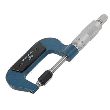 Uxcell 25-50mm Metric Measure Tool Metal Micrometer Caliper ...