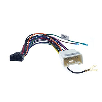 FEELDO Car Sterei Radio 16PIN Adaptor Wiring Harness for Mitsubishi ...