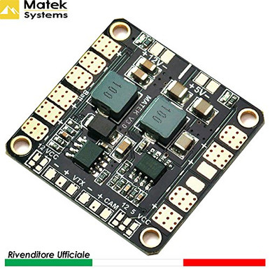 Matek Mini Power Hub Power Distribution Board with BEC 5V and 12V ...