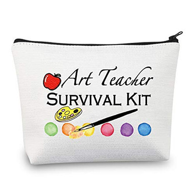 PXTIDY Art Teacher Survival Kit Makeup Bag Art Teacher Gift Teacher ...