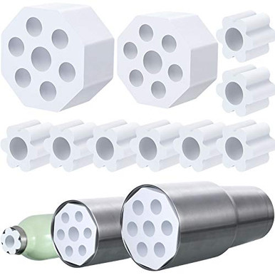 Cup Turner Foam Set- 10 Pieces Tumbler Foams for 1/2 Inch PVC Pipe ...