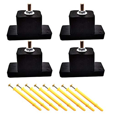 4 Pack Air Conditioner Mounting Bracket Shock-Proof Pads Rubber ...